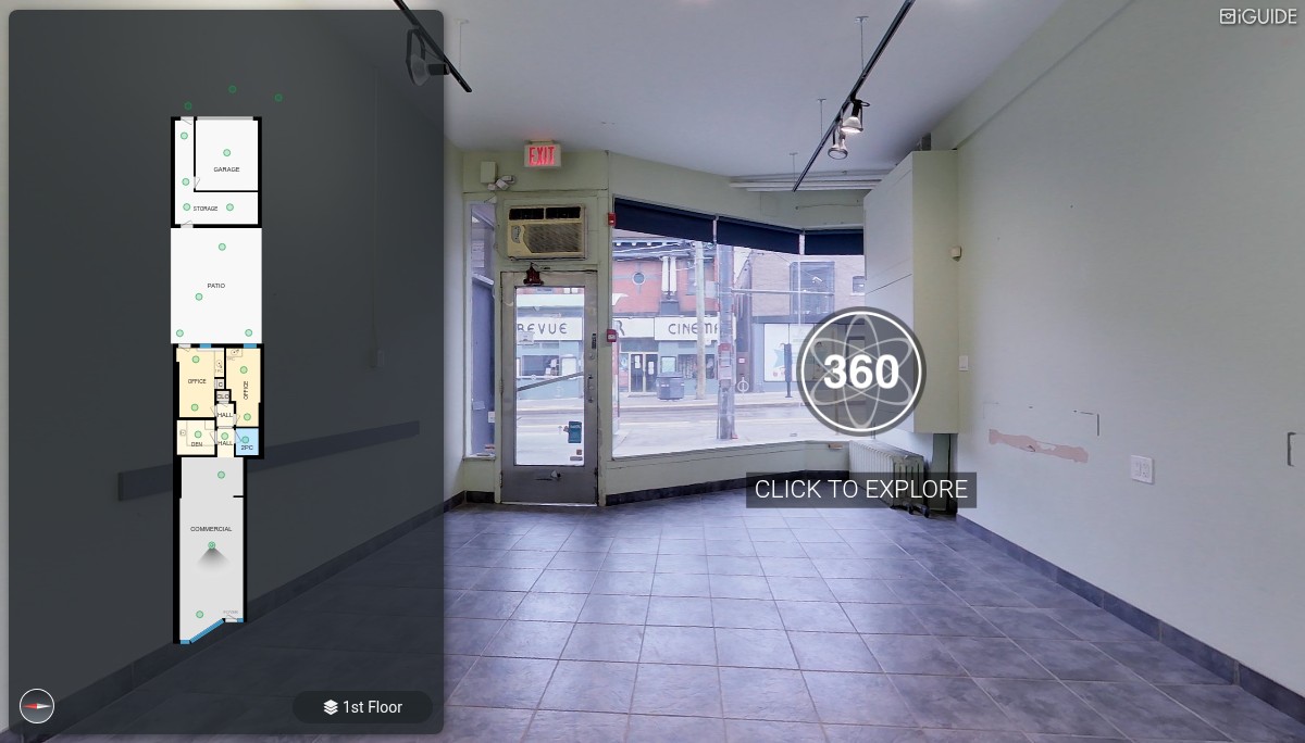 iGUIDE 3D Tour for Whole Building-411 Roncesvalles Ave, Toronto, ON