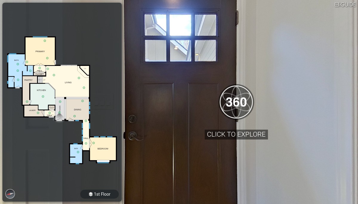 iGUIDE 3D Tour for 1524 N Watson Way, Eagle, ID